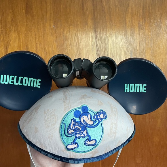 Disney | Accessories | Wdw Mickey Hat With Ears Dvc With Binoculars ...
